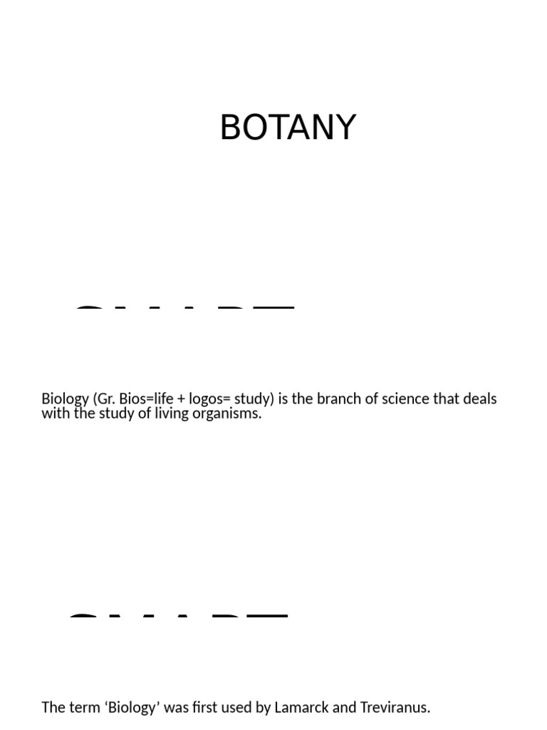 Botany Smart Academy PDF