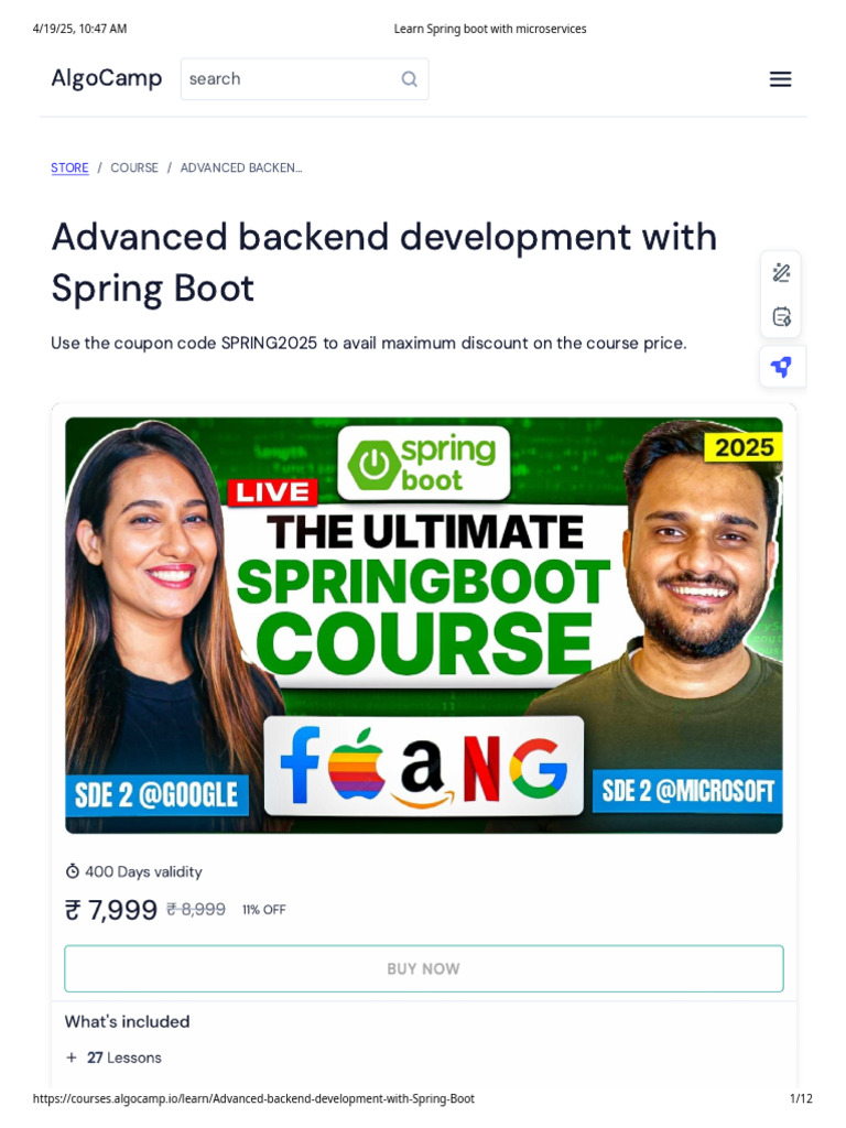 Learn Spring Boot With Microservices | PDF | Mongo Db | Internet Protocol Suite