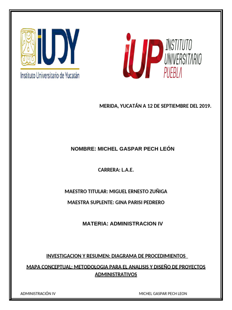 Resumen y Mapa Conceptual Michel Pech Leon | PDF