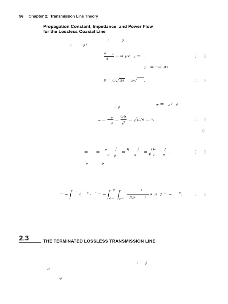 Microwave Engineering David M Pozar 4ed Wiley 2012 076 | PDF | Transmission Line | Waves