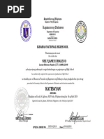 DepEd Certificate and Diploma Templates | PDF | Educational Stages ...