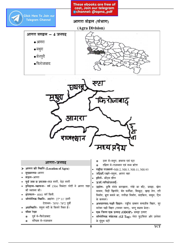 Agra Division District Overview | PDF