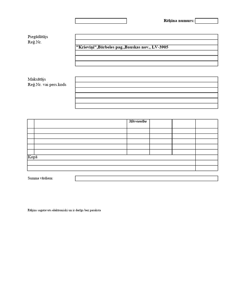 Bill 25.05.2025 Raivo Noormets | PDF