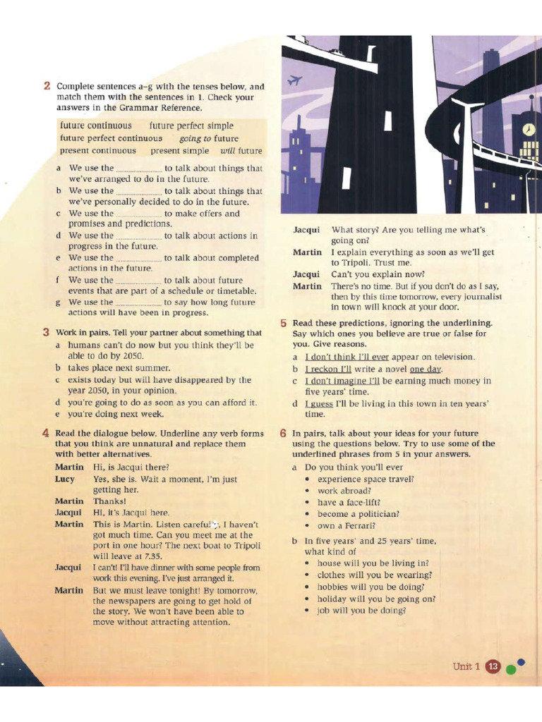 TS2 - Unit 1 - Grammar | PDF