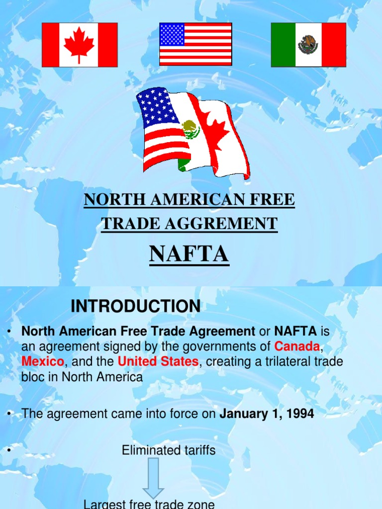 Nafta | PDF | North American Free Trade Agreement | Trade
