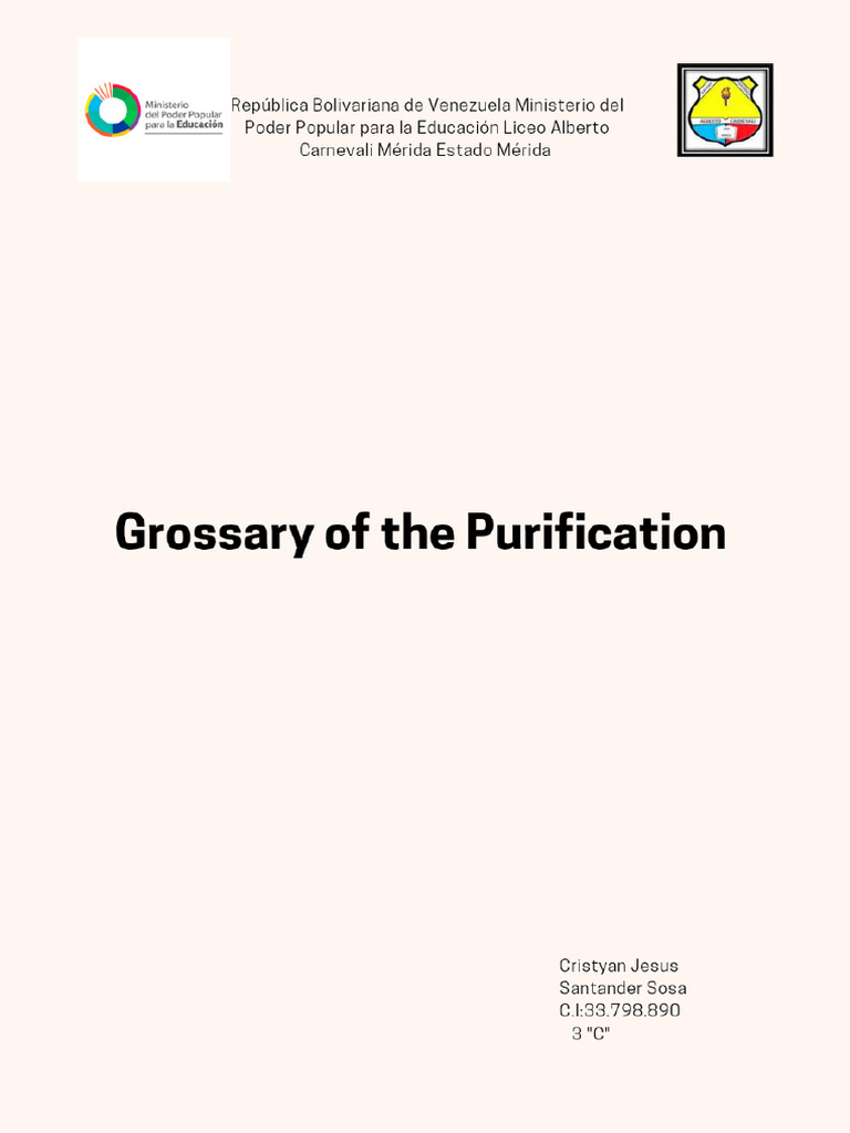 Documento A4 Glosario Demografía Geométrico Beige - 20250629 - 095319 - 0000 | PDF | Agua ...