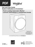 Manual Lavadora Whirpool 6th Sense | PDF