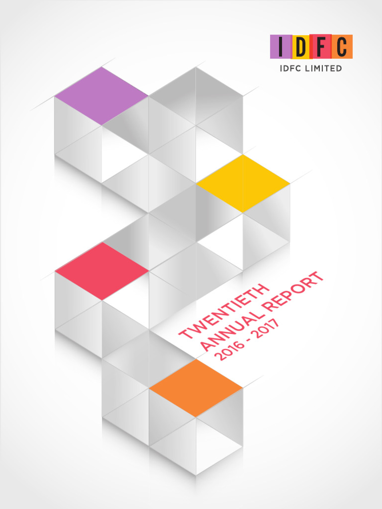 IDFC Limited AR 2016 17 Full File | PDF | Dividend | Government Budget ...