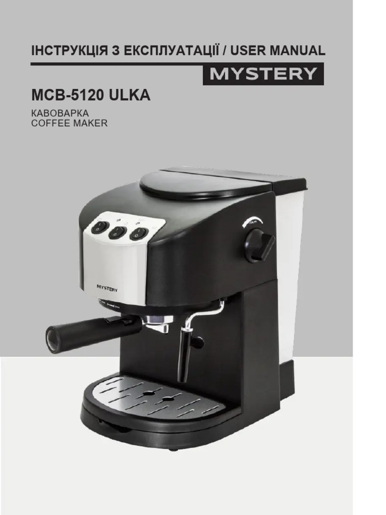 Manual de Usuario Mystery MCB-5120 ULKA (20 Páginas) | PDF