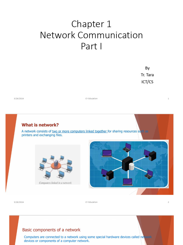 Chapter 1 Network Part I | PDF