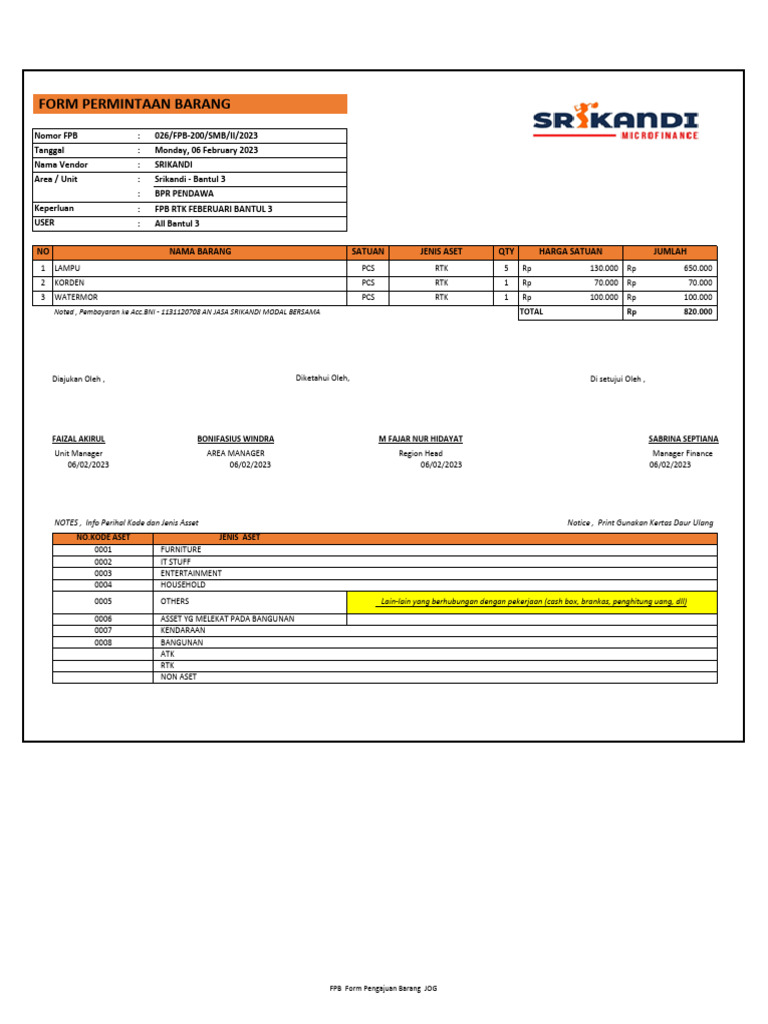 026_FPB RTK FEBERUARI BANTUL 3 | PDF