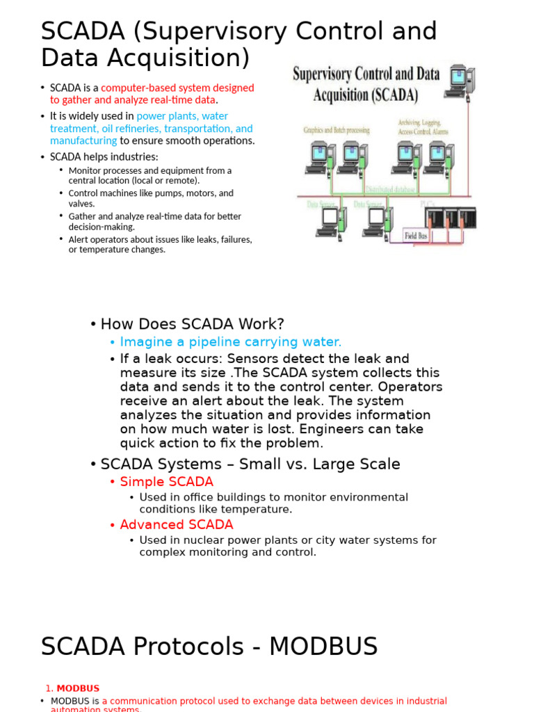 SCADA (Supervisory Control and Data Acquisition) | PDF | Scada | Programmable Logic Controller