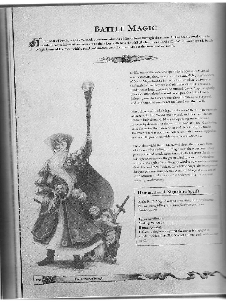 Lores of Magic Warhammer The Old World | PDF