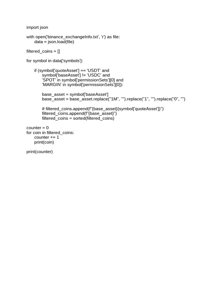 Access Binance API | PDF