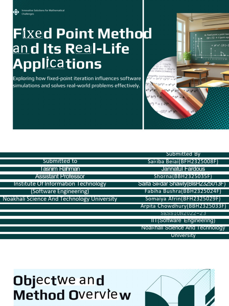 Fixed-Point Iteration in Software Engineering | PDF | Function ...