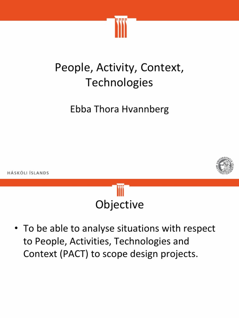 PACT Analysis for Design Projects | PDF | Text Messaging | Communication