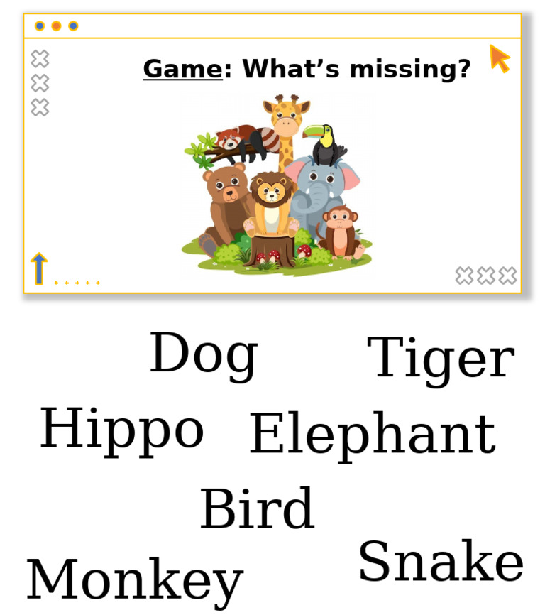 What's Missing Game | PDF