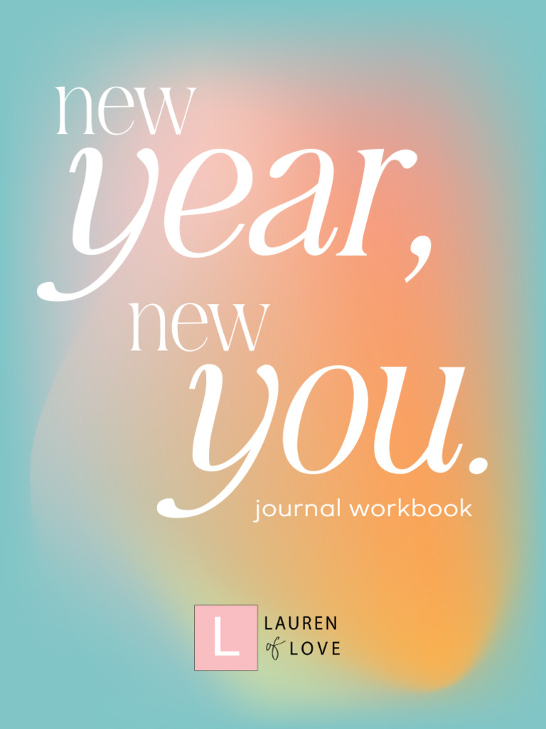 New Year New You - Journal Workbook | PDF | Psychology | Psychological ...