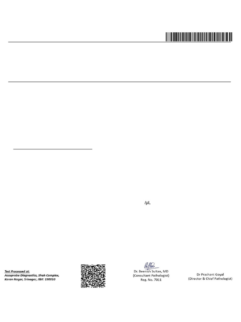 LabReportNew | PDF | Creatinine | Clinical Medicine
