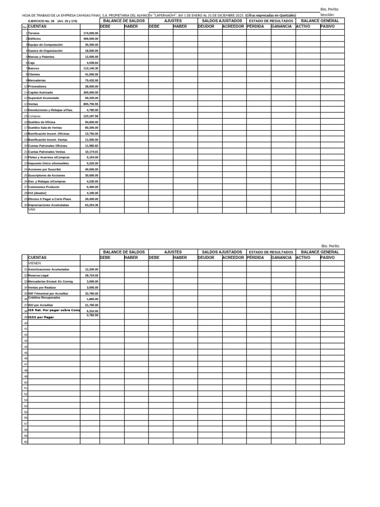 Hoja Ejercicio 28 | PDF
