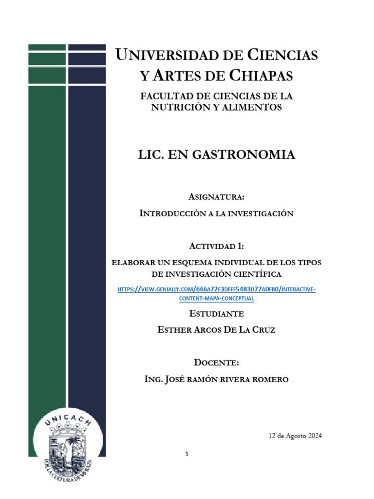 Primer Trabajo Esther | PDF