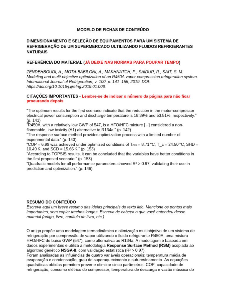5.modeling and Multi-Objective Optimation of An R450A Vapor Compression Refrigeration System ...