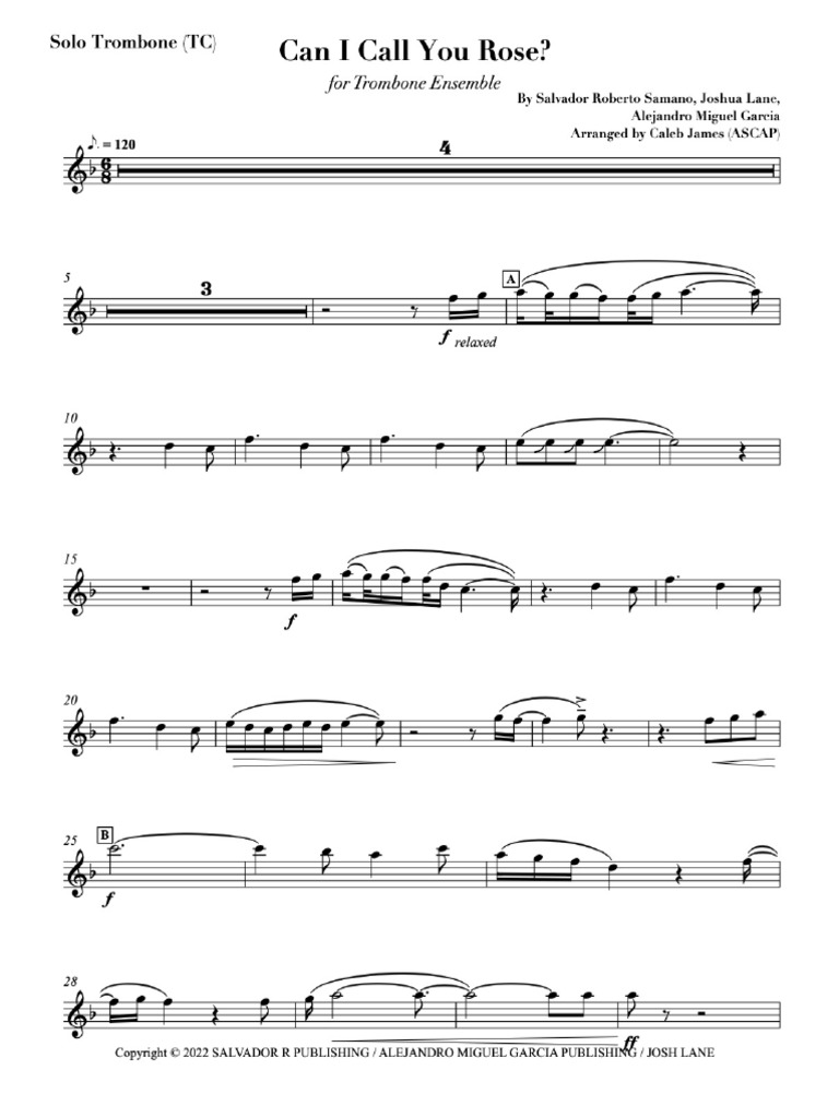 Can I Call You Rose | PDF
