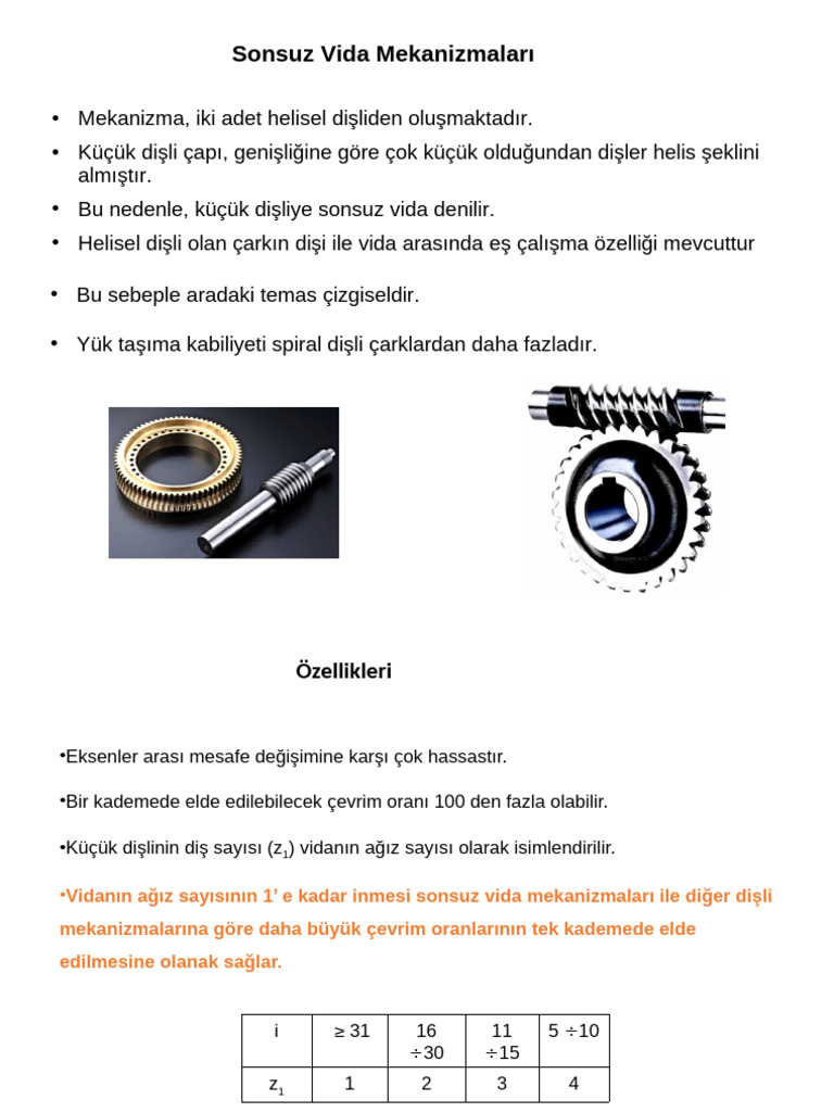 5 Sonsuz+vidamekanizmaları | PDF