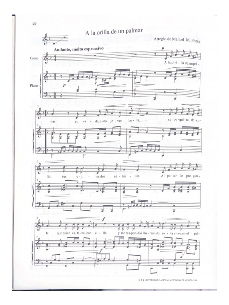 A La Orilla de Un Palmar | PDF