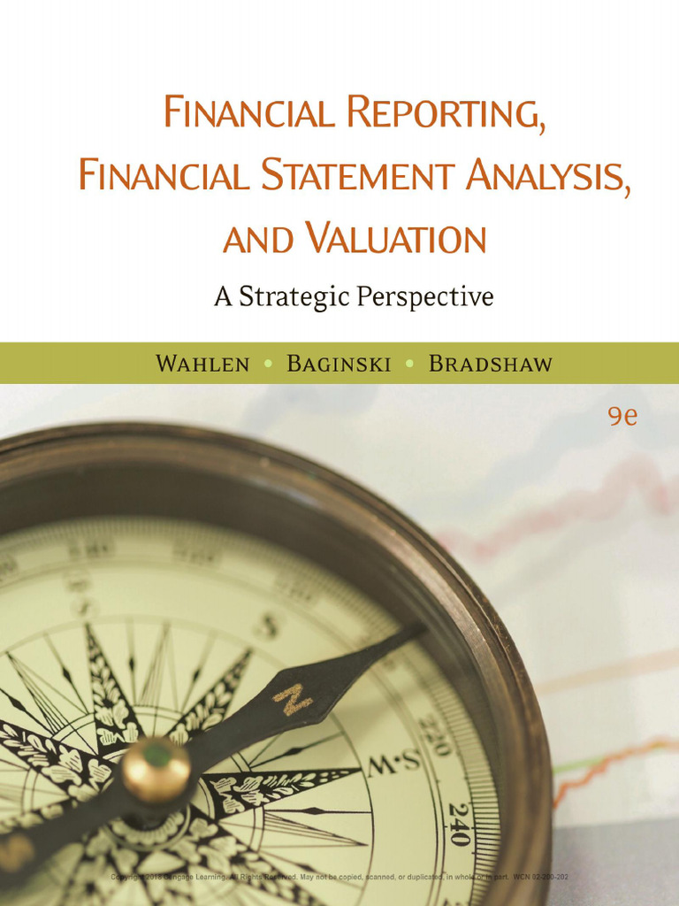 Financial Reporting, Financial Statement Analysis and Valuation 9th Edition PDF | PDF | Revenue ...