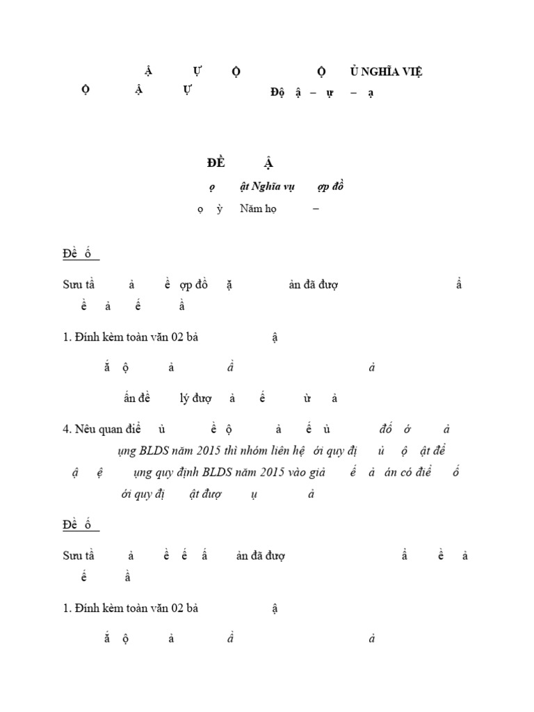 BT Nhóm HK2 2018 2019 NVHĐ K42 | PDF