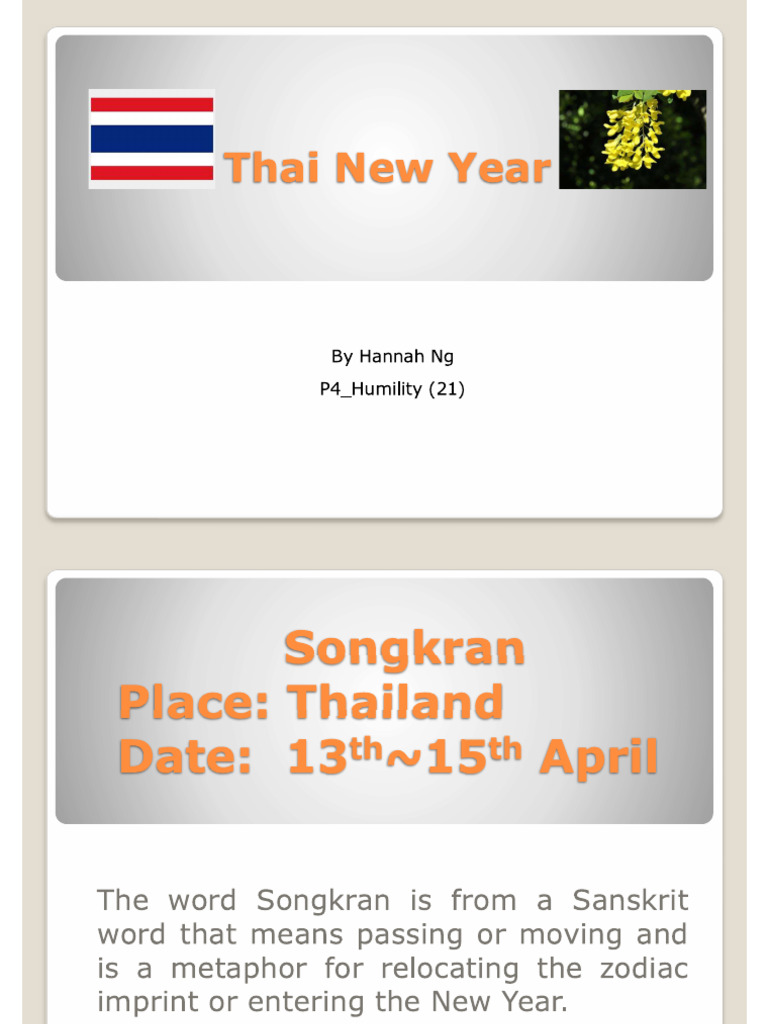 Thailand PPT 1 | PDF