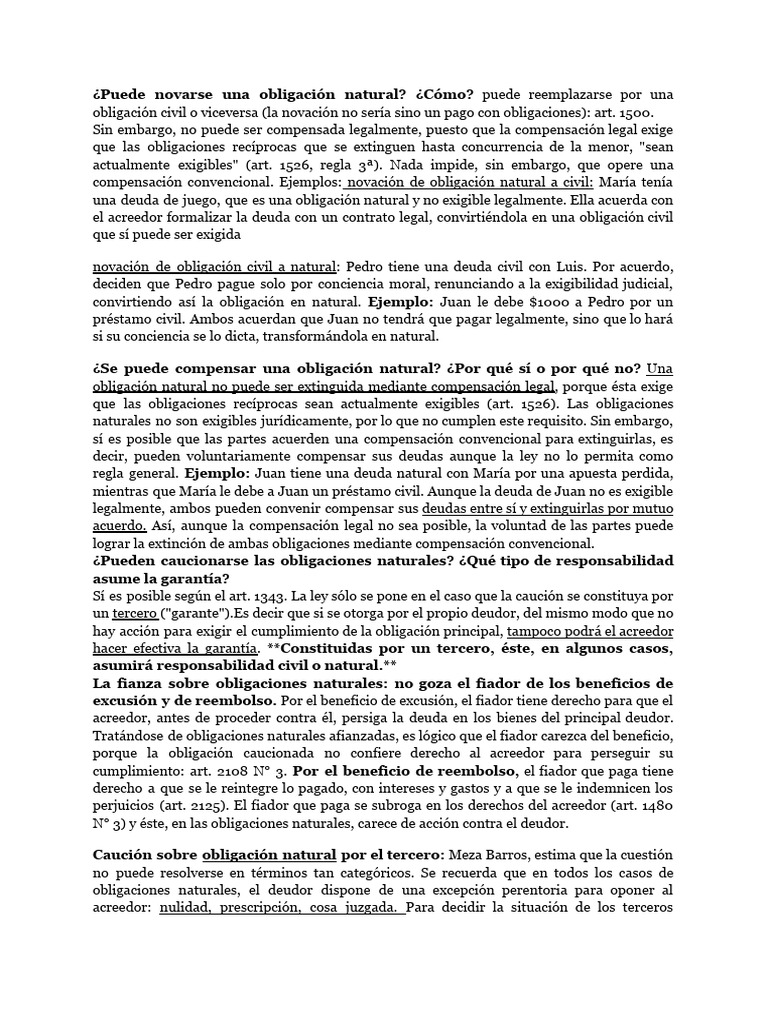 Obg Parte 3 | PDF | Pagos