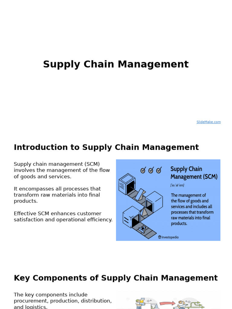 Essentials of Supply Chain Management | PDF | Supply Chain Management ...