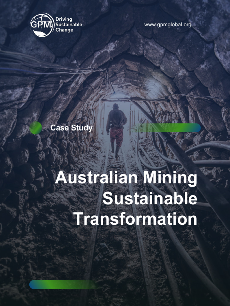Australian Mining Sustainable Transformation | PDF | Sustainability ...