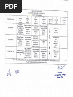 Bcom Timetable 2025 | PDF