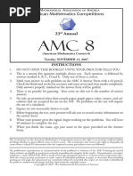 Amc8 2015 | PDF | Mathematics