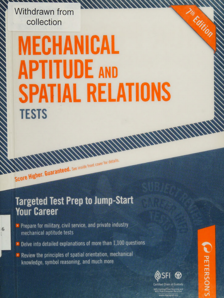 Mechanical Spatial Relations: Aptitude Ano | PDF