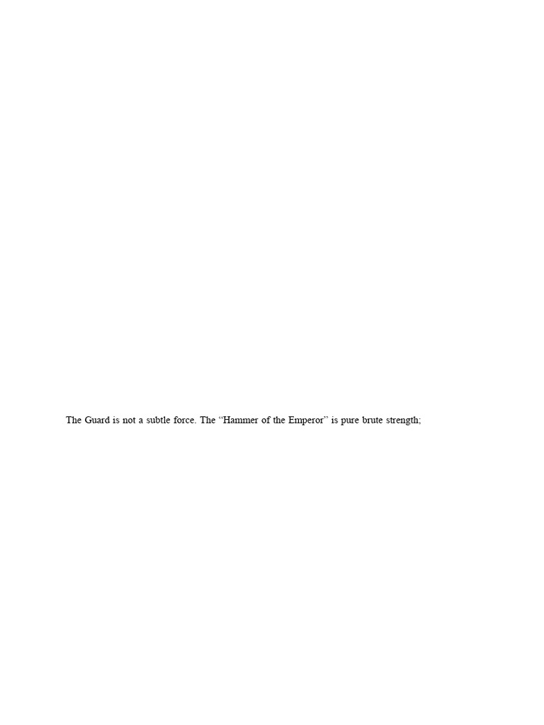Guardsman Lifespan in Warhammer 40K | PDF | Shotgun | Armour
