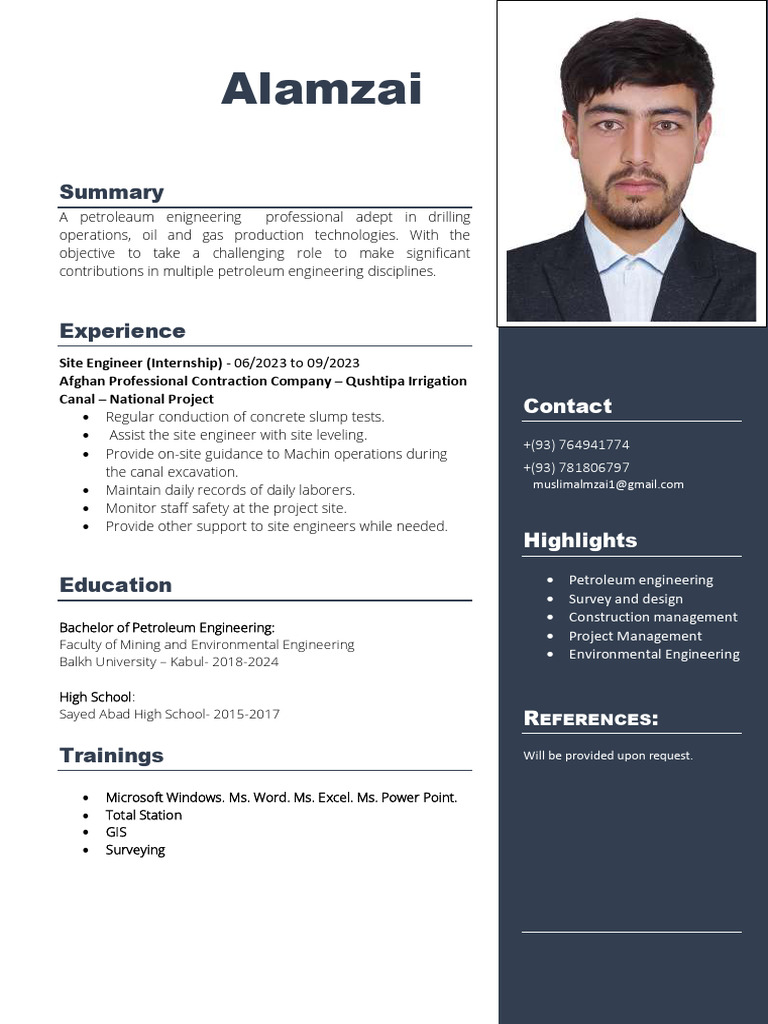 Muslim CV | PDF
