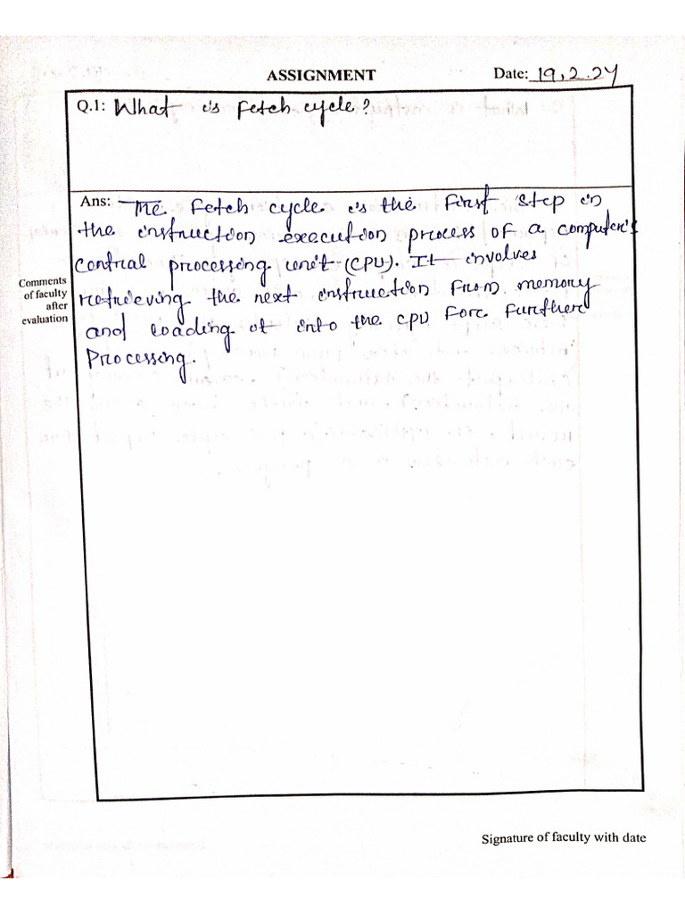 COA Assignment | PDF