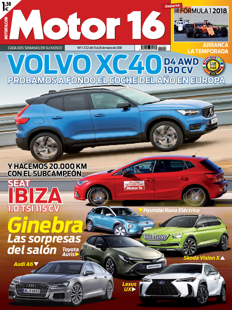 Revista Motor 16 13-3-18 | PDF | Tecnología de vehículos | Fabricantes ...