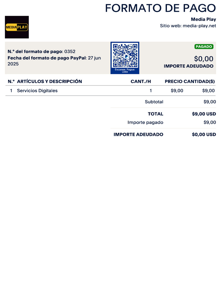 Invoice - 0352 | PDF