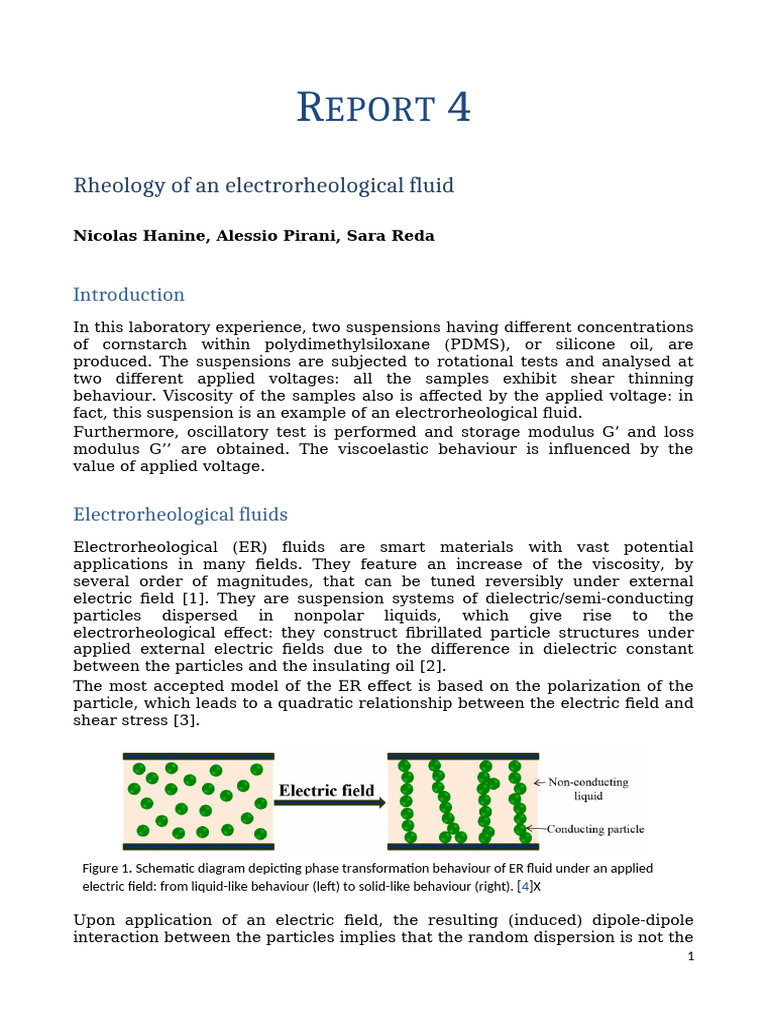 1751098968032+Report 4 | PDF | Shear Stress | Rheology