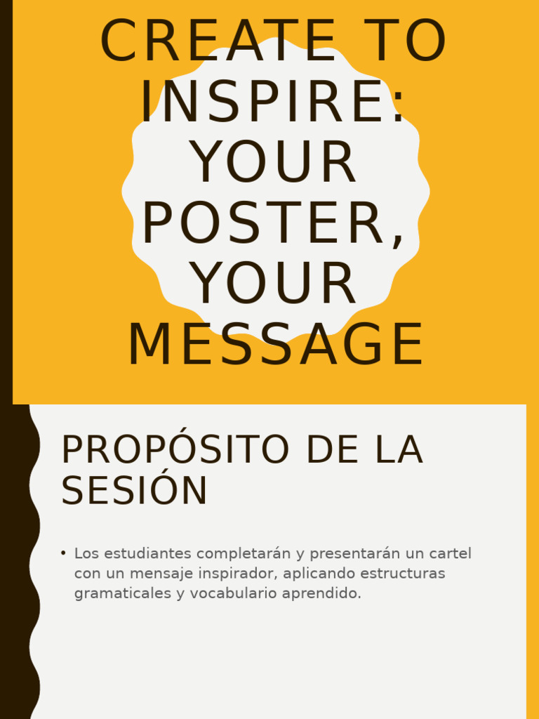 Create To Inspire Poster Session | PDF