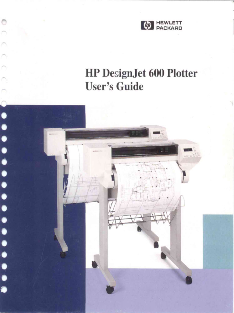 Manual Do Usuario Designjet - 600 | PDF
