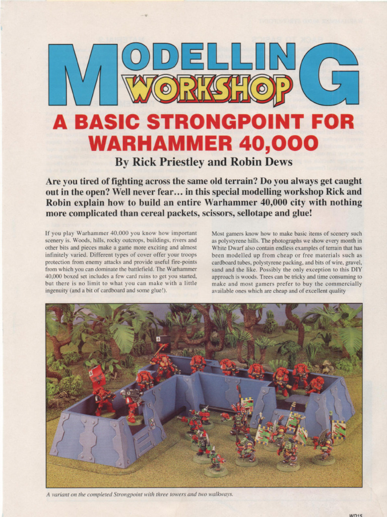 Basic Strongpoint 40K 2E | PDF