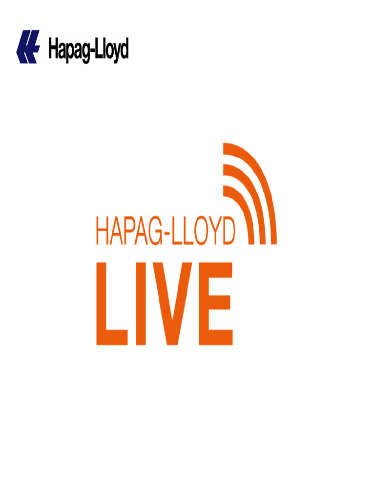 Hapag Lloyd Live Hlbu9433644 | PDF