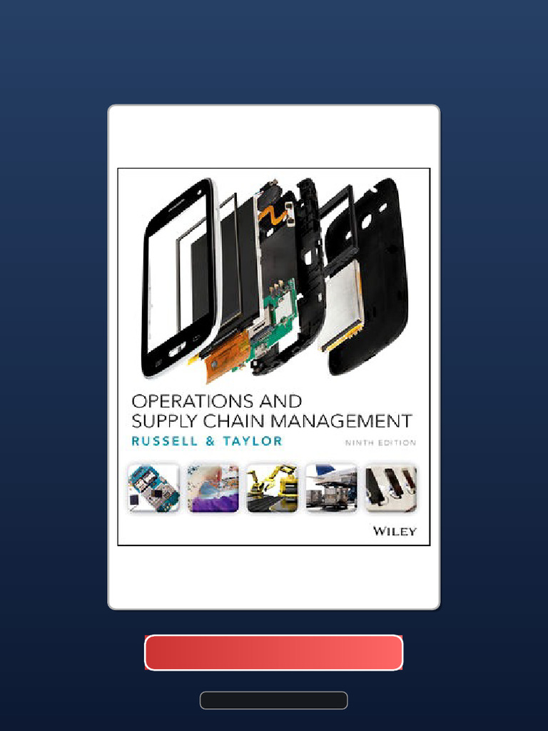 Complete Bundle Operations and Supply Chain Management 9th Edition ...