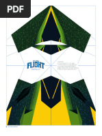 SU-57 Jet Template | PDF